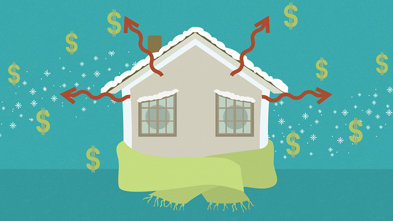 Weatherize Your Home to Reduce Heating and Cooling Costs